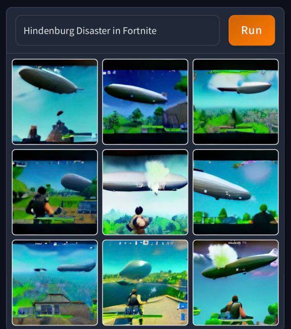 Hindenburg Disaster in Fortnite | Scrolller
