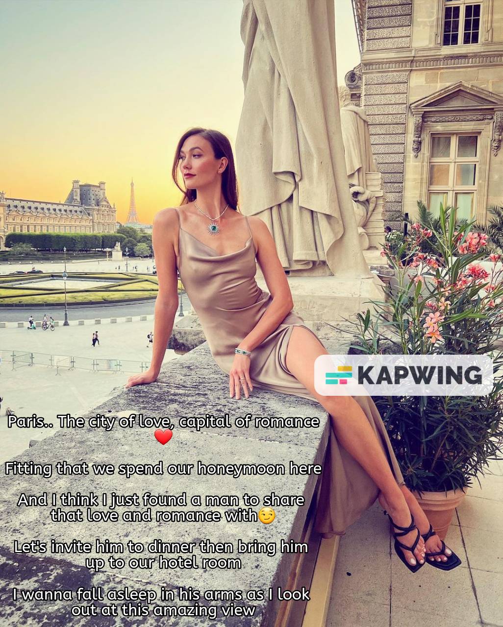 Honeymoon in Paris with your wife | Scrolller