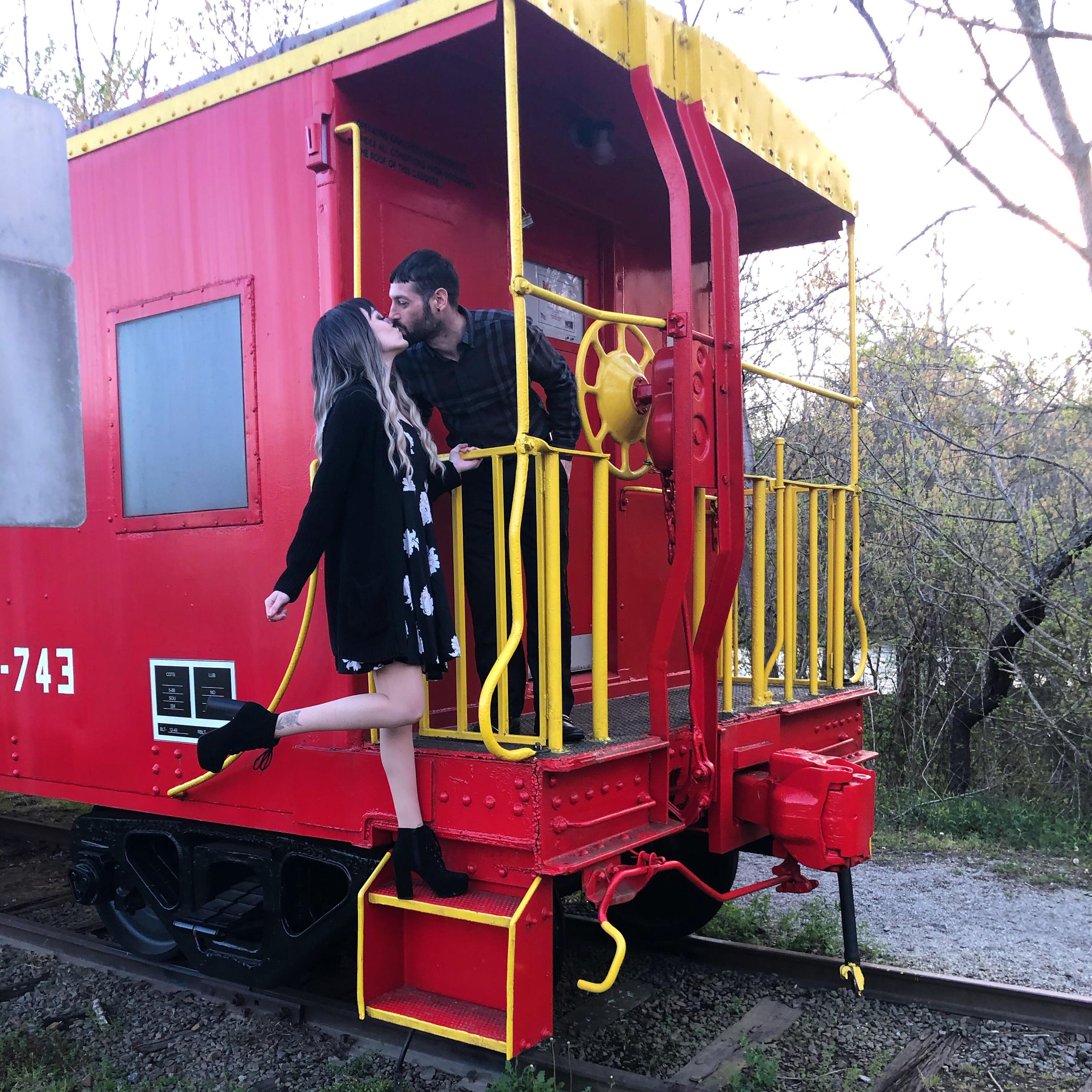 Hopping the train and running away!! | Scrolller