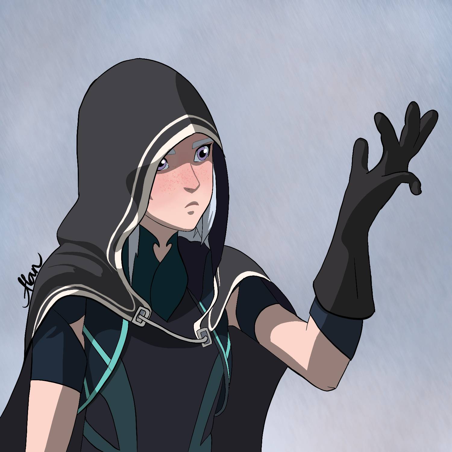 Human Rayla By Alanfraneo Scrolller