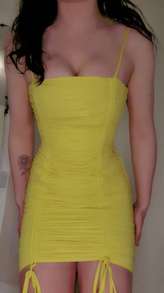 I bought this dress for our date... will you invite me to stay the night? | Scrolller