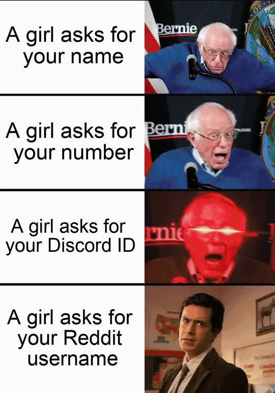 I dream of her asking me my Discord ID | Scrolller