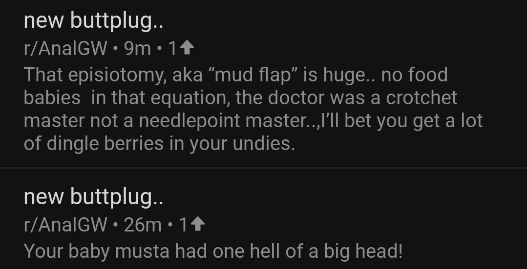 I have an ugly butthole | Scrolller