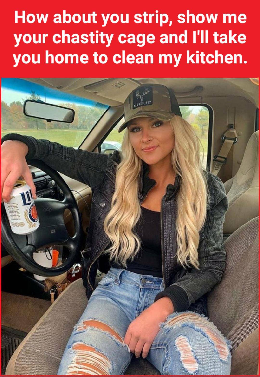 I love being her little chastity cuckold | Scrolller