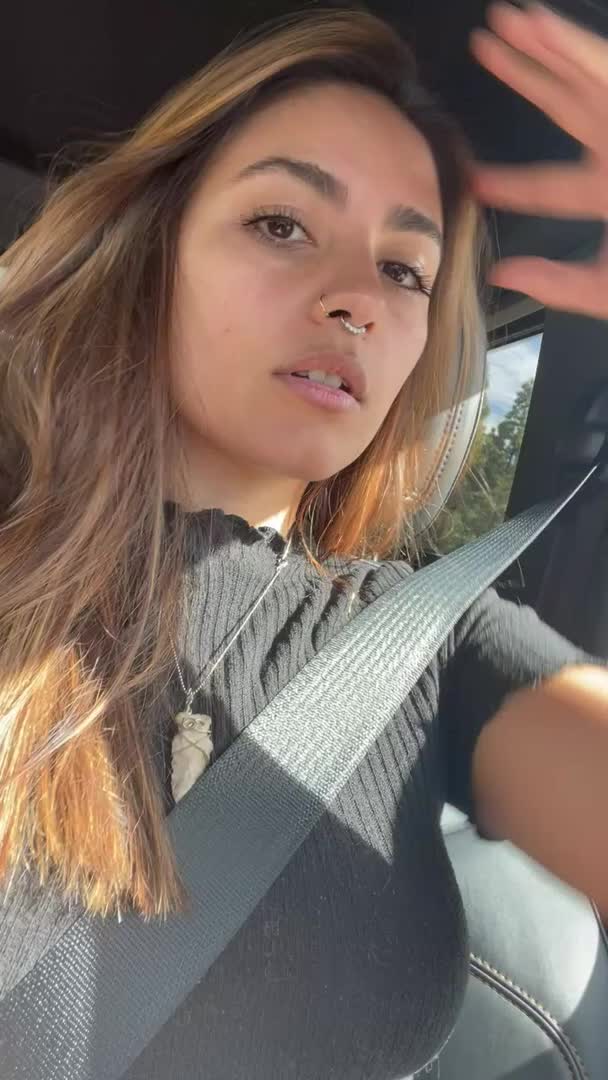 I love flashing my titties in the car [f] | Scrolller