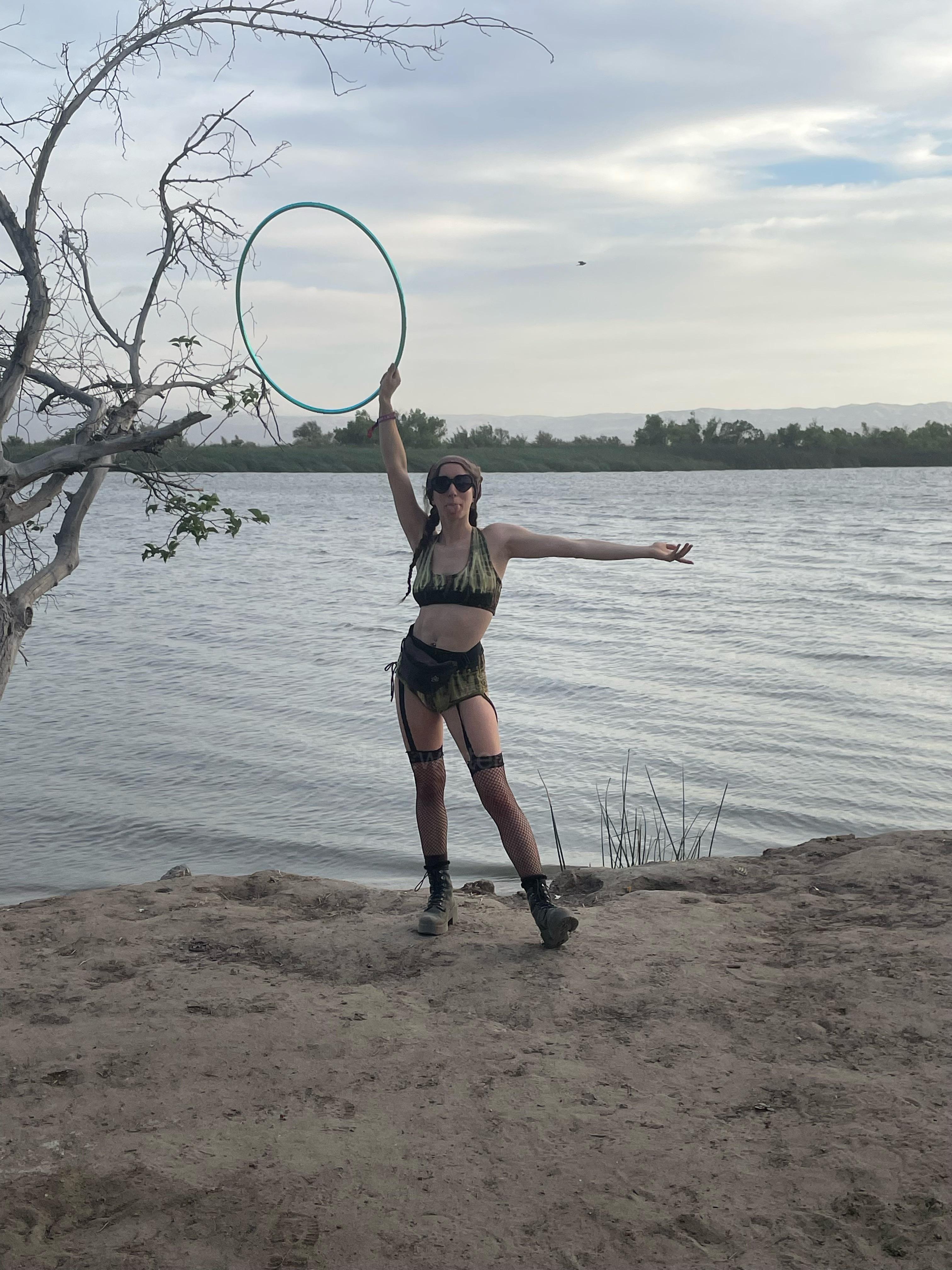 I love hooping at festivals | Scrolller