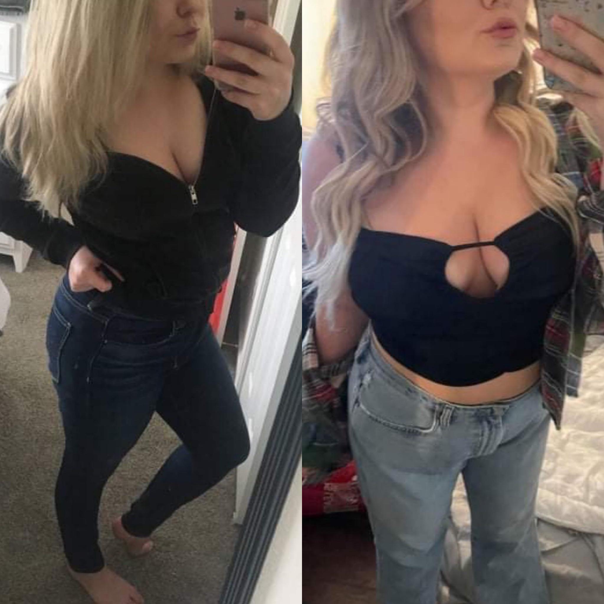 I love showing off my body more now I’m curvy with DDs :) (from a B cup) | Scrolller