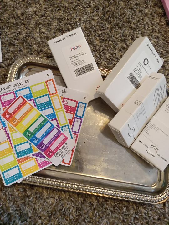 I love using labels for my carts! the colors are my fave! | Scrolller