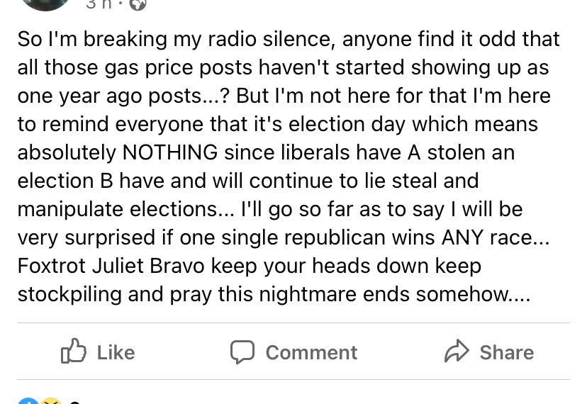 I’m afraid. | Scrolller