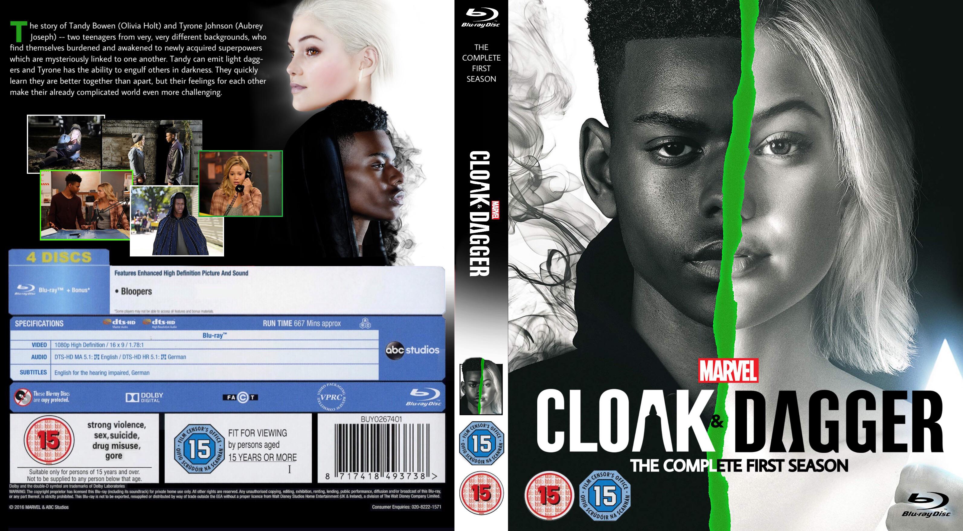I made a Cloak and Dagger season 1 Blu-ray cover | Scrolller