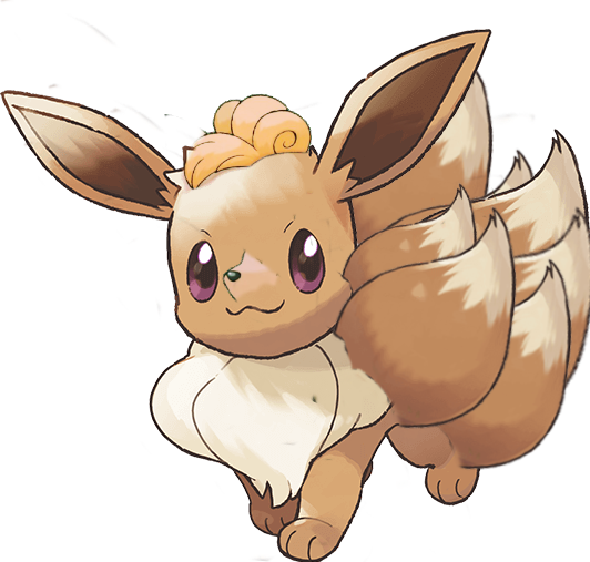 I took a crack at combining Eevee and Vulpix! How do you think I did? | Scrolller