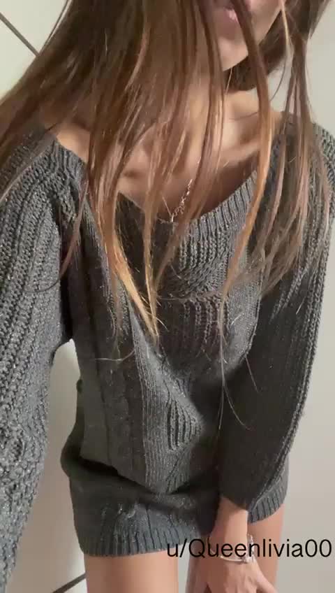 I used to use this like a dress few years ago, now I can barely use it like a normal sweater ...