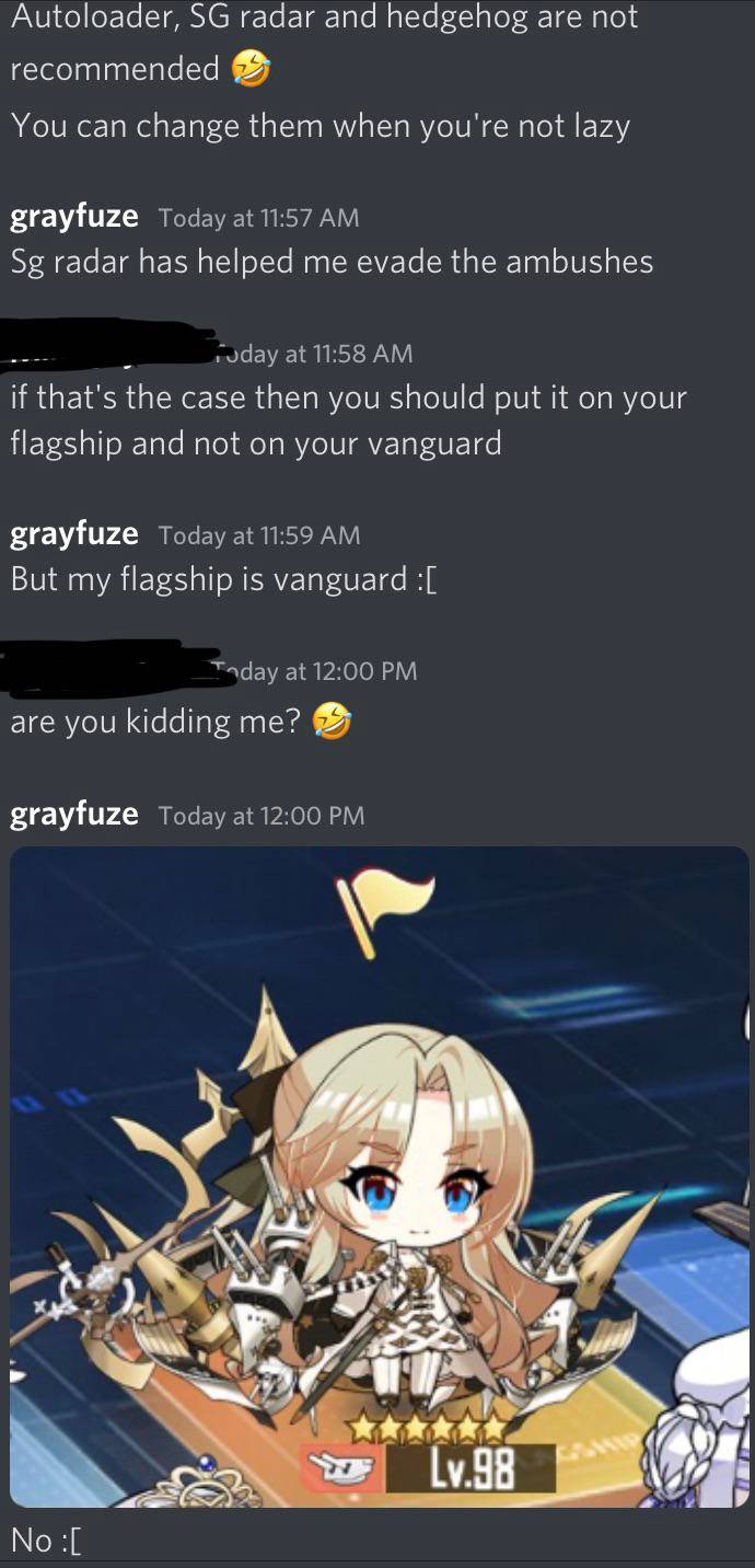 I was talking to a guy that was helping me improve my fleets | Scrolller