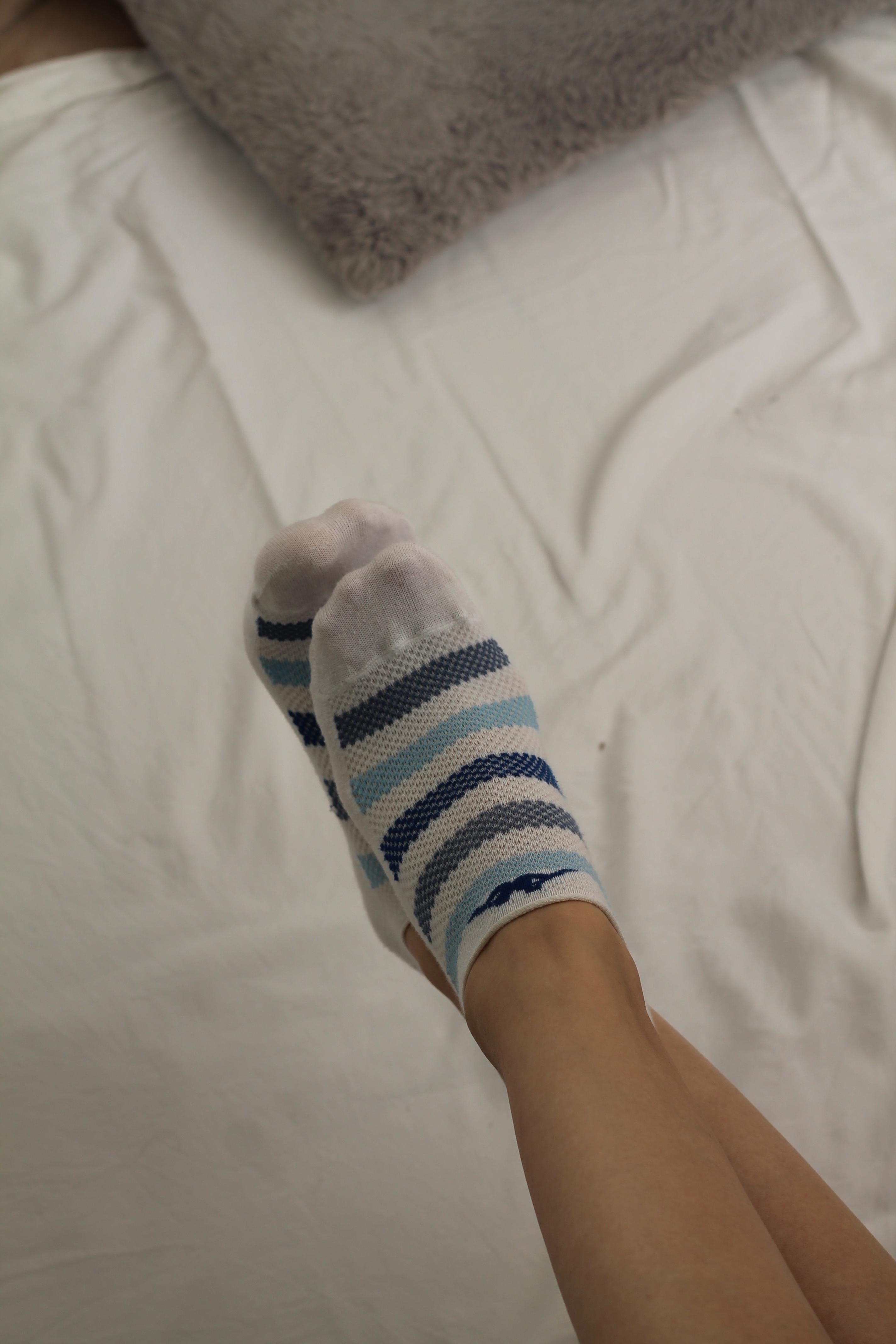 I'm playing with my ankle socks | Scrolller