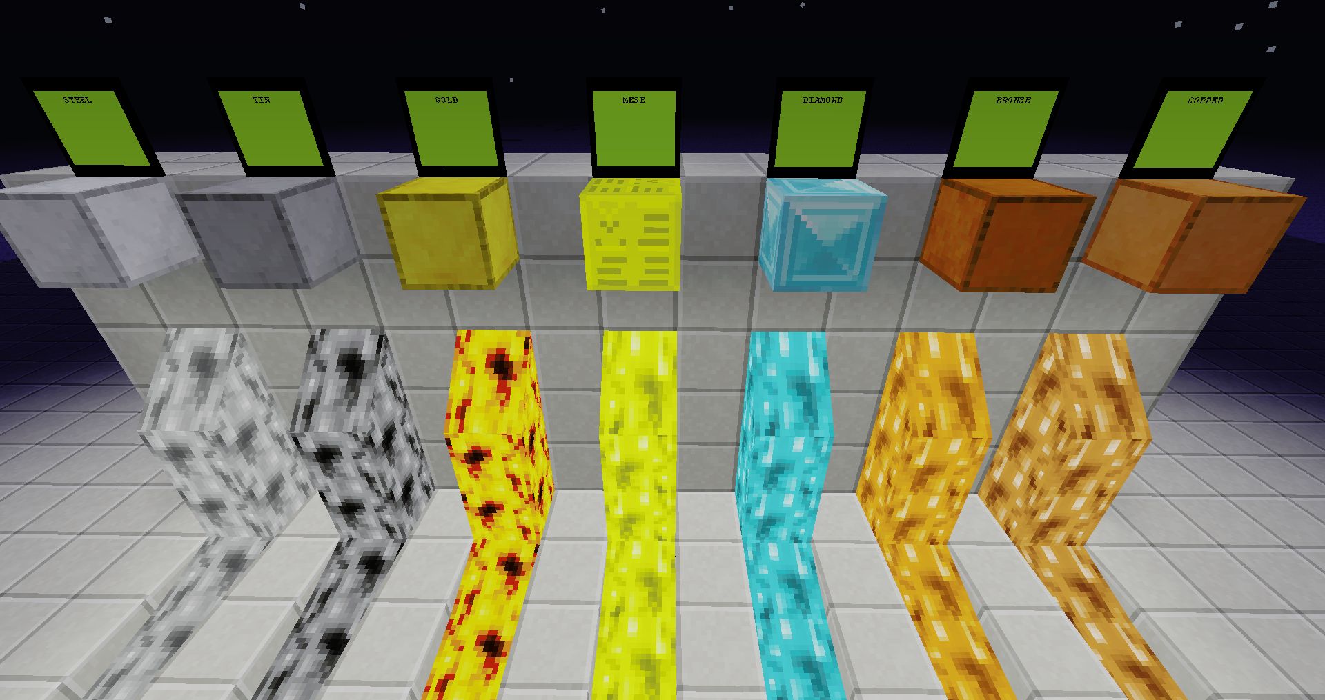 I'm working on a Molten Metal Mod. It adds a new kind of lava. When cooled, the molten metal ...