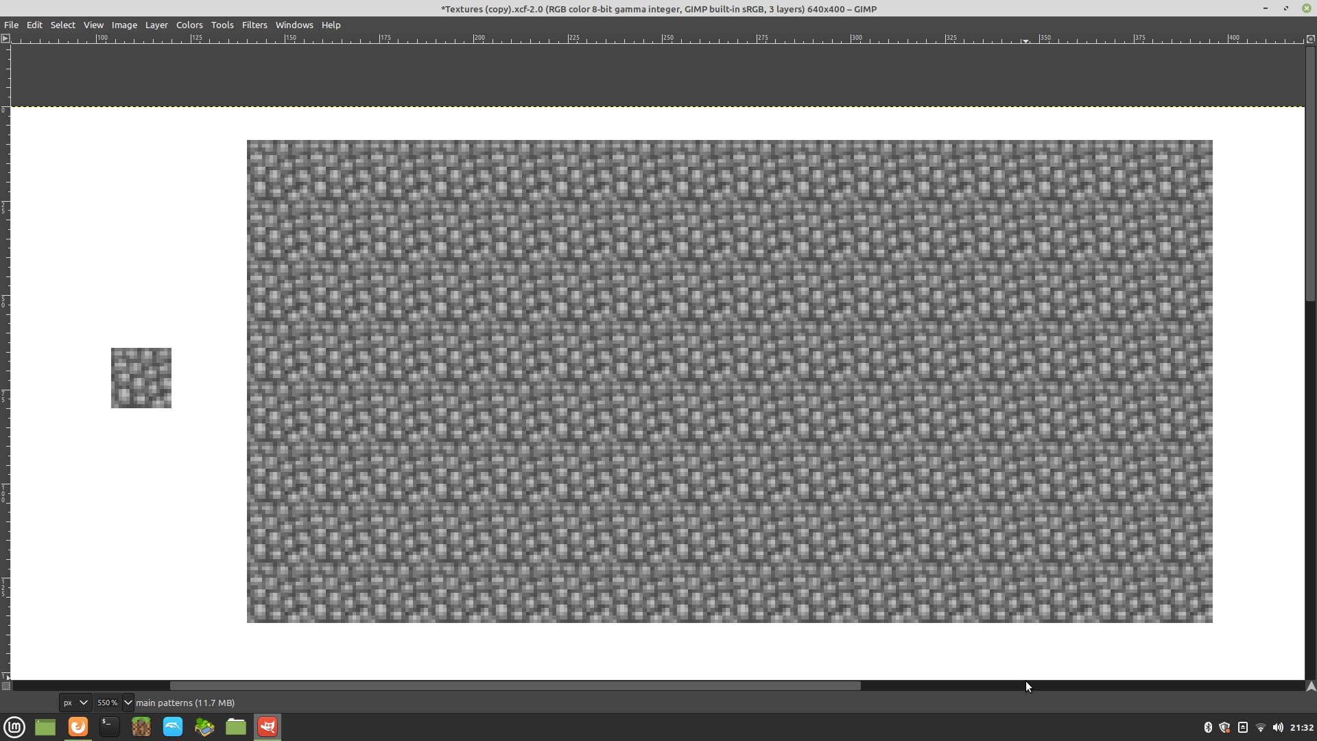 I'm working on some new textures for my game. Here's my cobble stone. | Scrolller