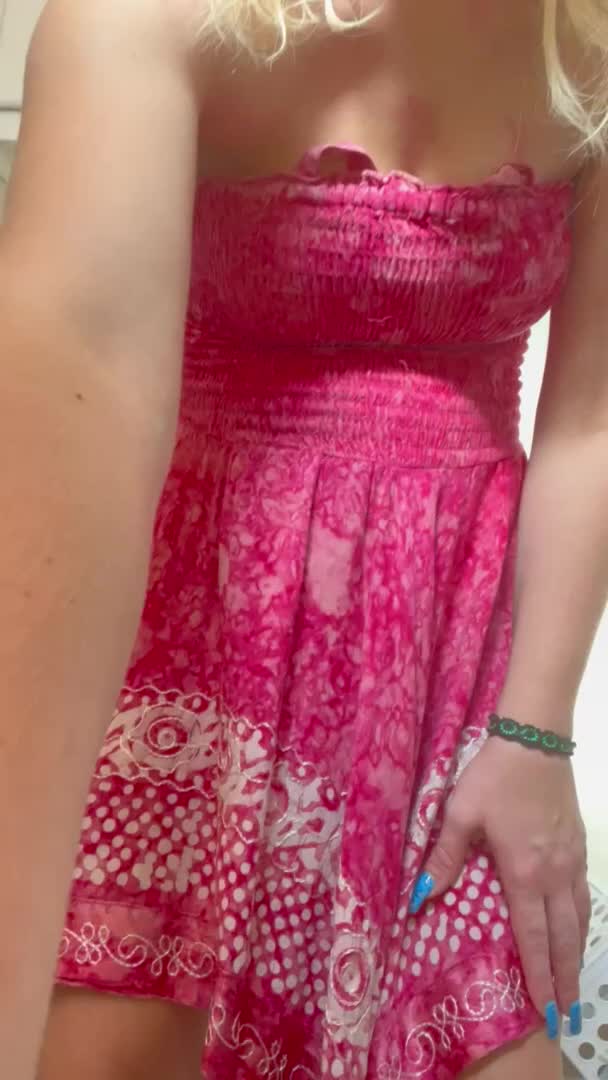 In my panties over the potty. | Scrolller