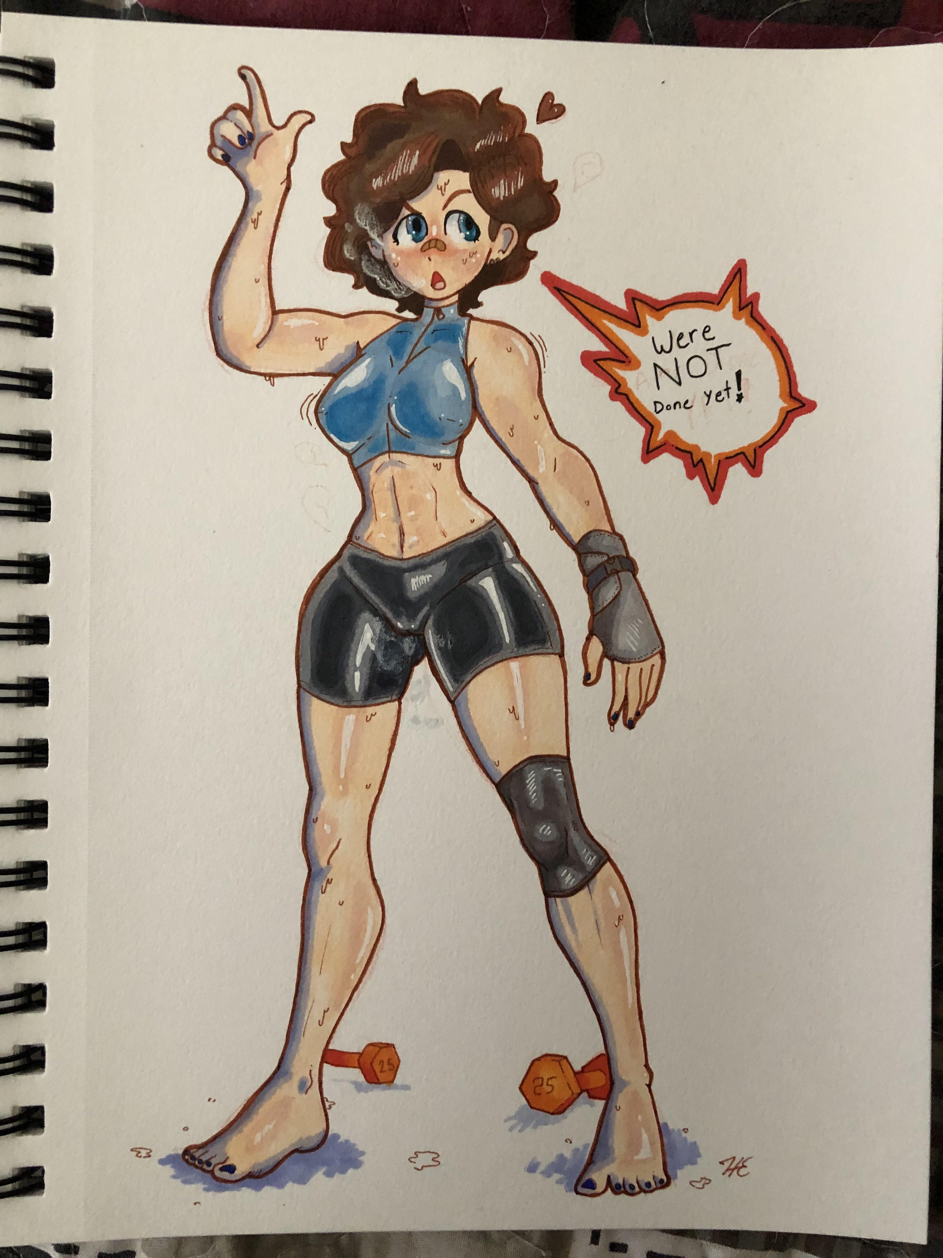 Intense Exercise! | Scrolller