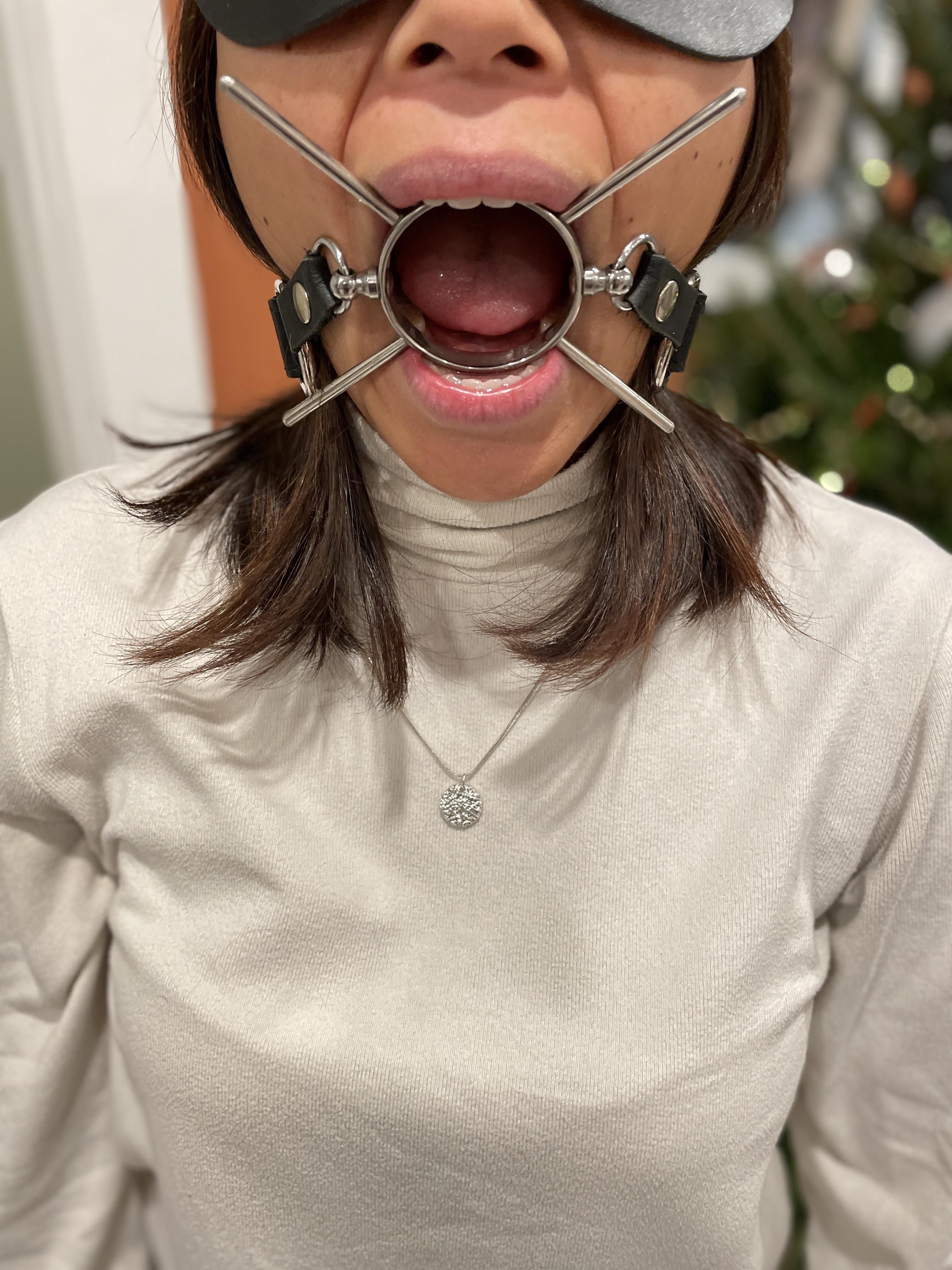 Going to ruin her sweater [xpost /r/gagged] | Scrolller