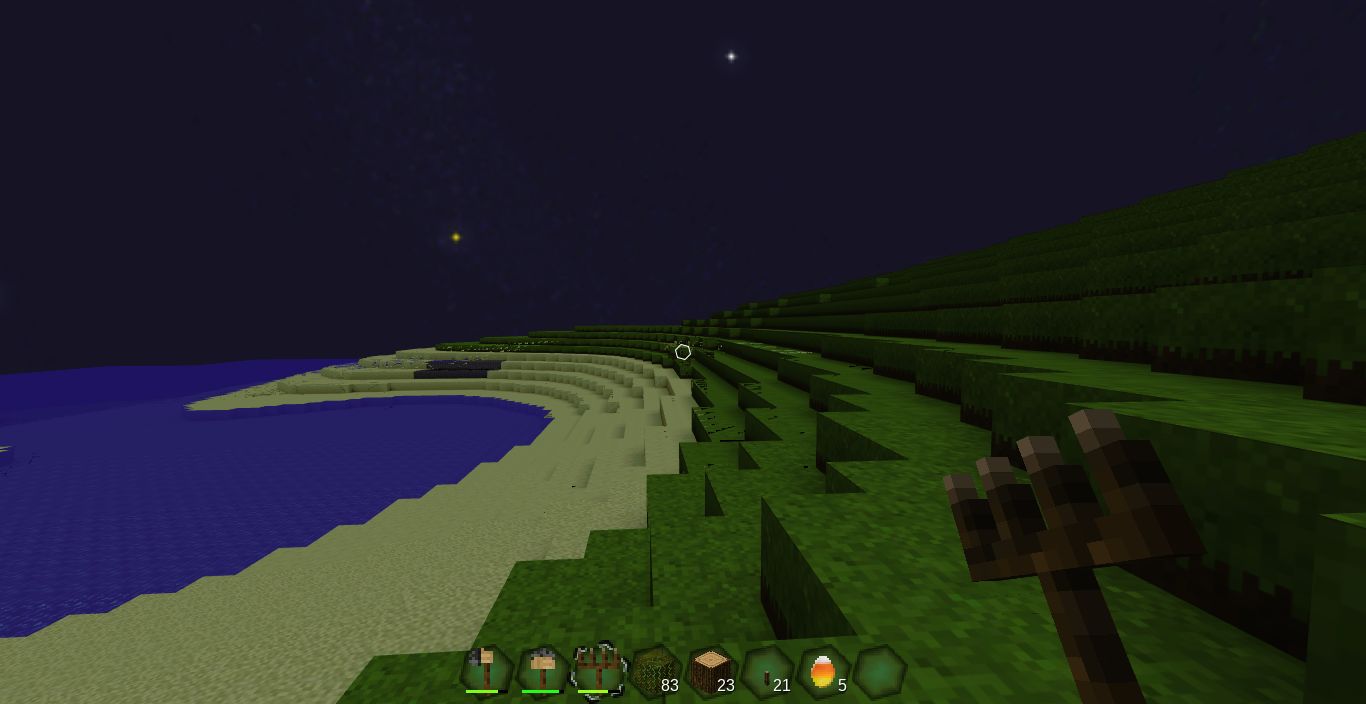 Is There A Way To Fix This Graphical Bug Missing Patches From Nodes In The Distance Scrolller