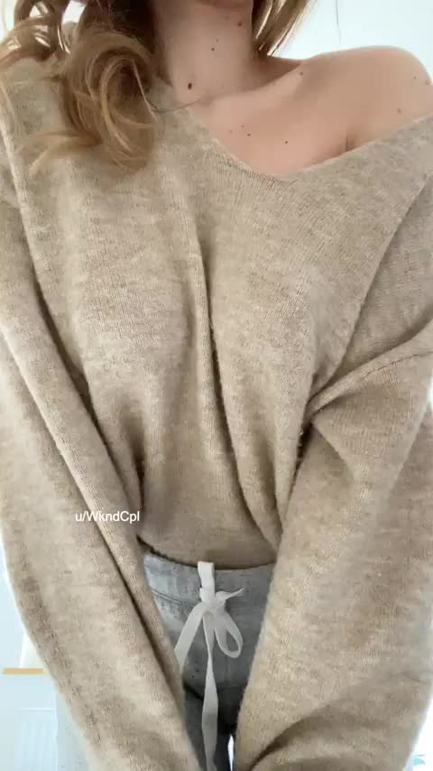 It‘s getting warm. I‘m sure you don‘t mind if I take this off, do you? | Scrolller