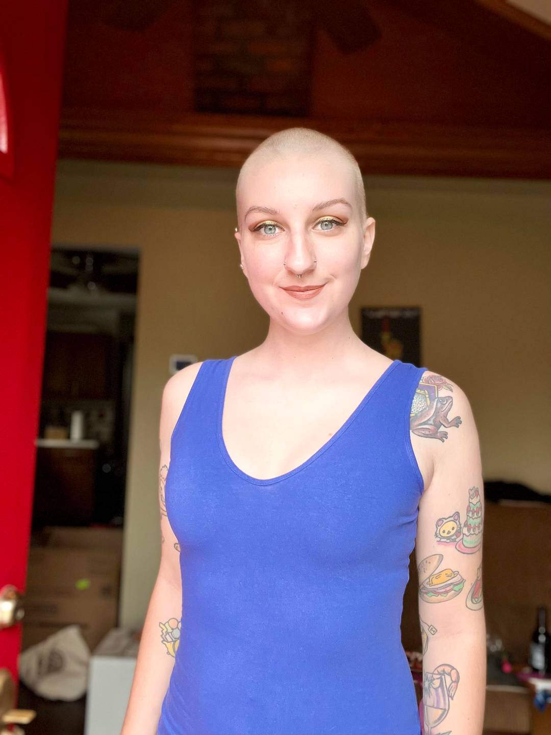 Its My Birthday And I Shaved My Head Scrolller