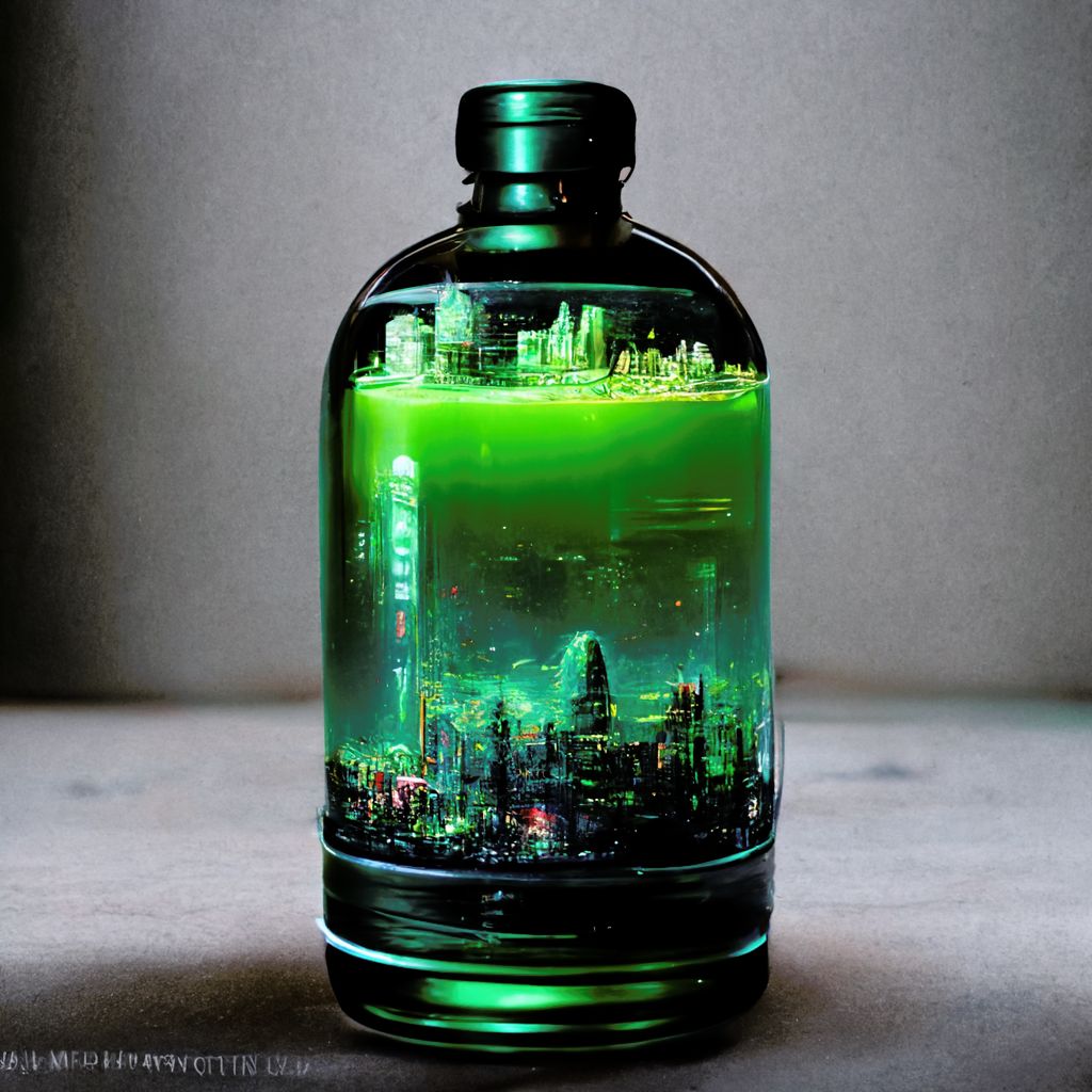 Сity Locked in a Poison Bottle | Scrolller