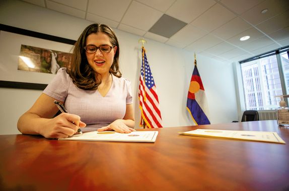 Jena Griswold is Colorado's nerdy Secretary of State | Scrolller