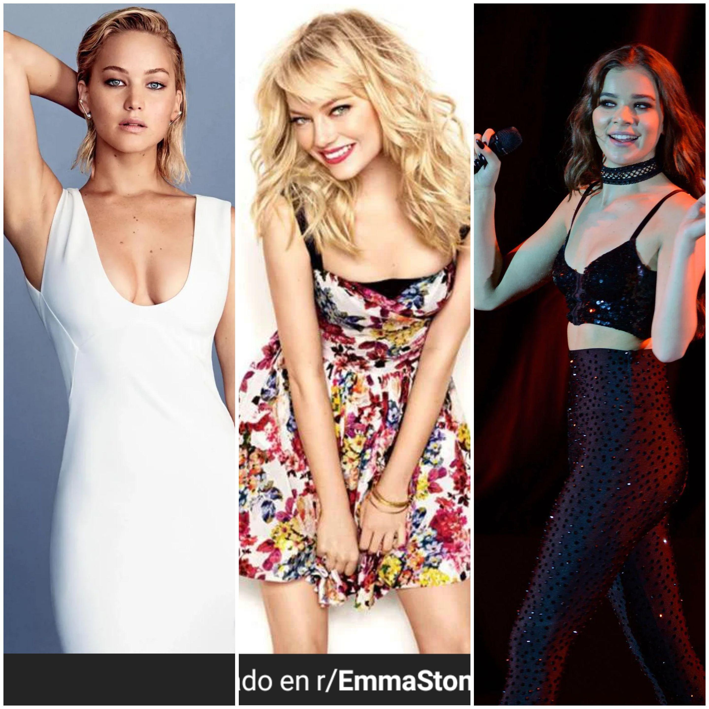 Jennkfer Lawrence Emma Stone Hailee Steinfeld | Scrolller