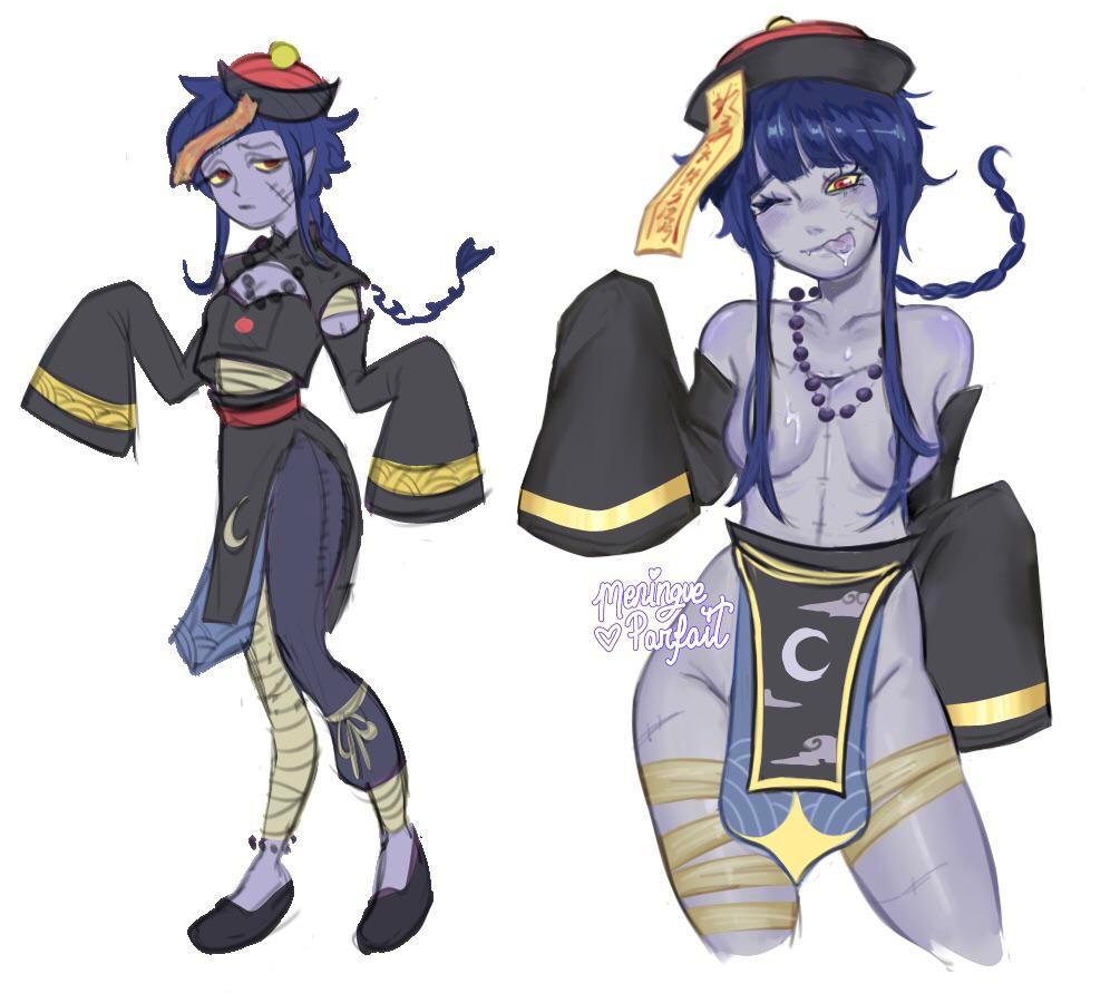 Jiangshi oc, she needs a name! [OC] | Scrolller