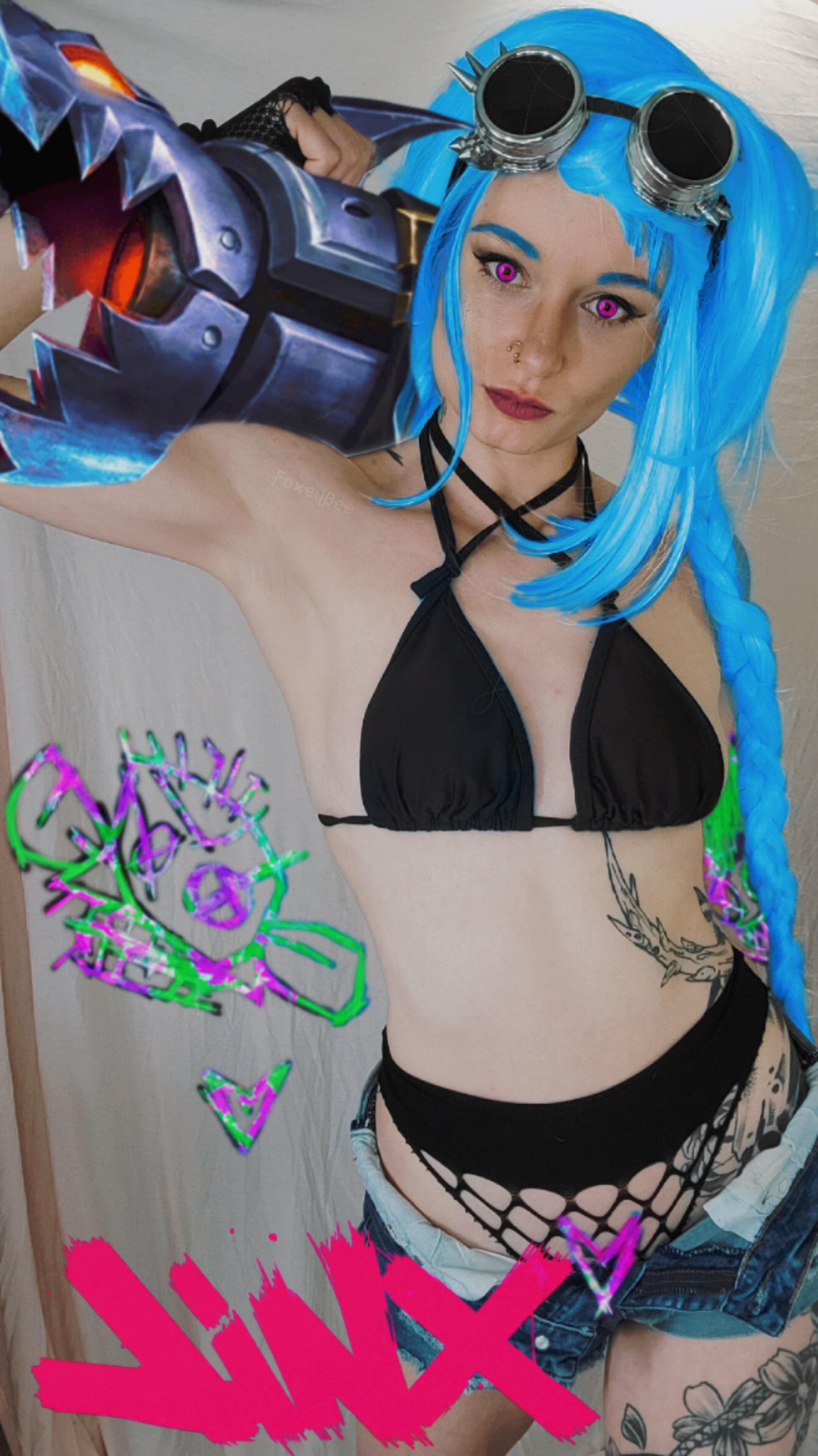 JiNX(FoxeyBee)[LeagueOfLegends] | Scrolller
