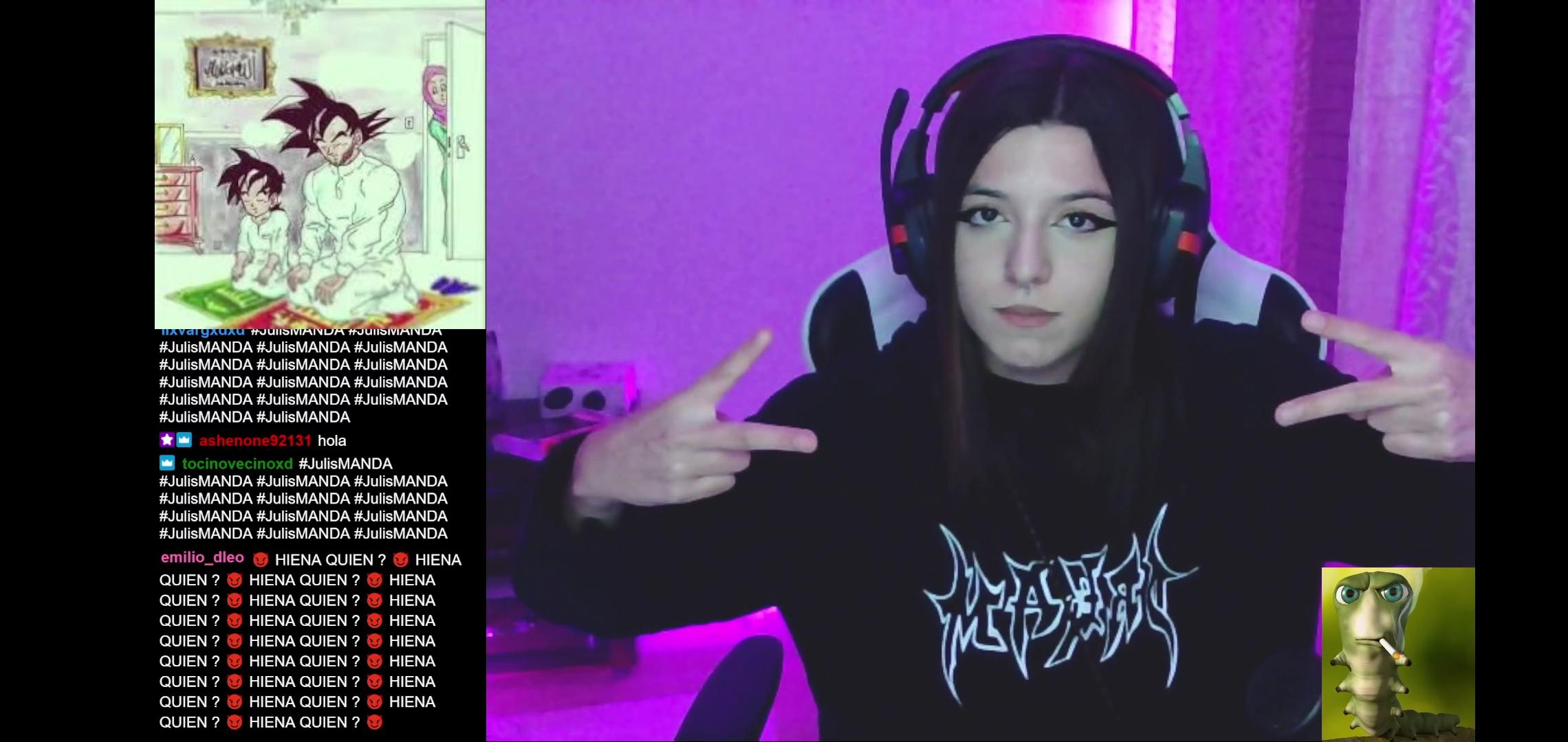 JULI TE MEA EN LA BOCA HIENA | Scrolller