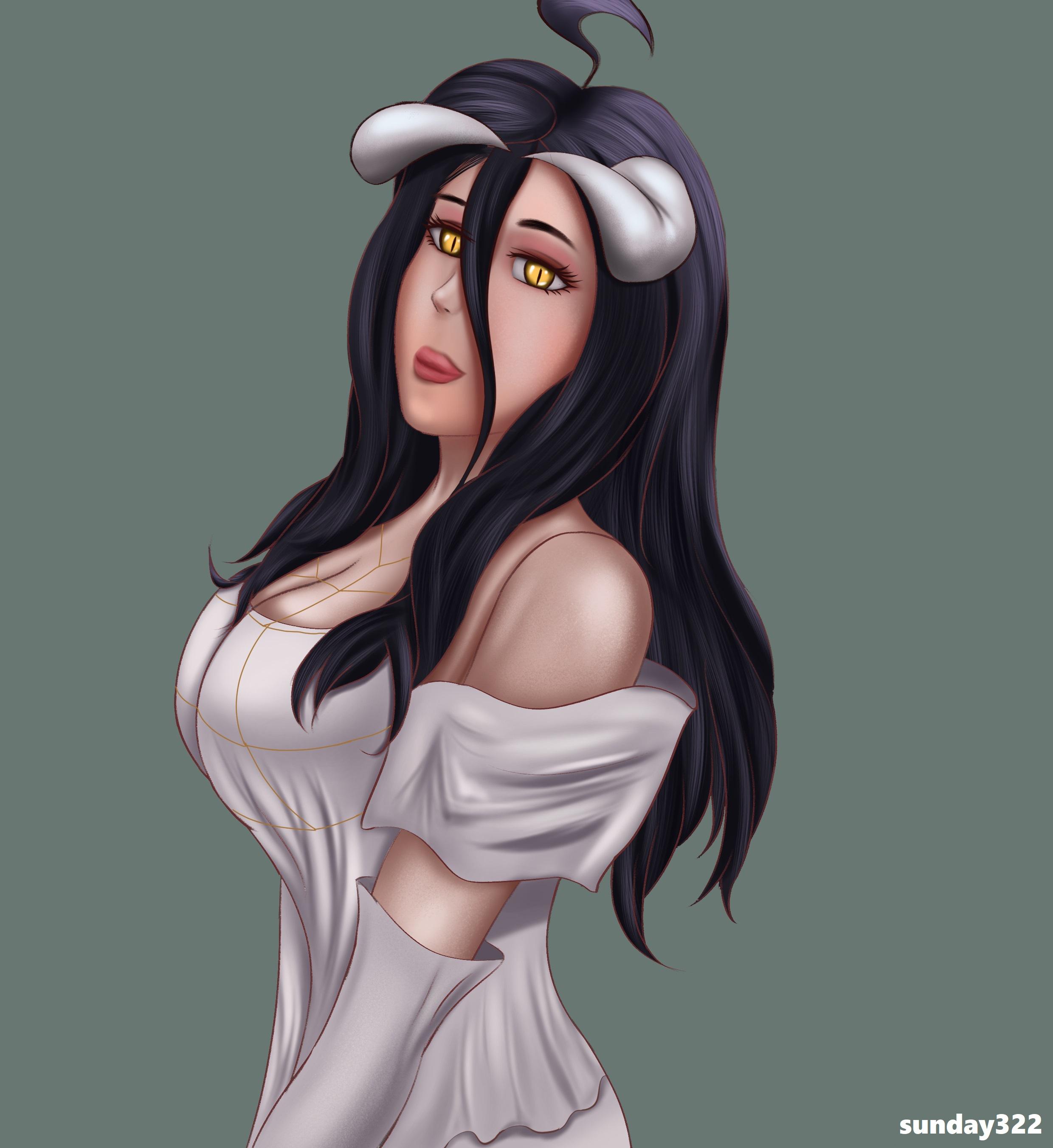 Just a portrait of a beautiful Albedo | Scrolller