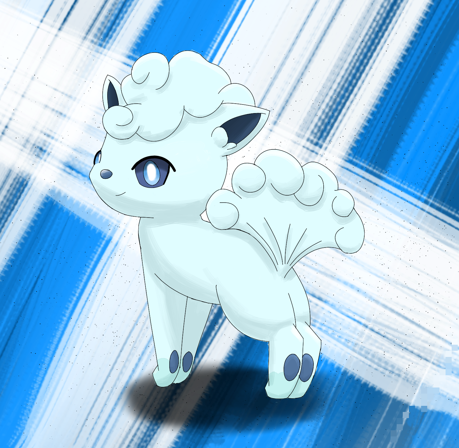 Just some alolan vulpix art | Scrolller