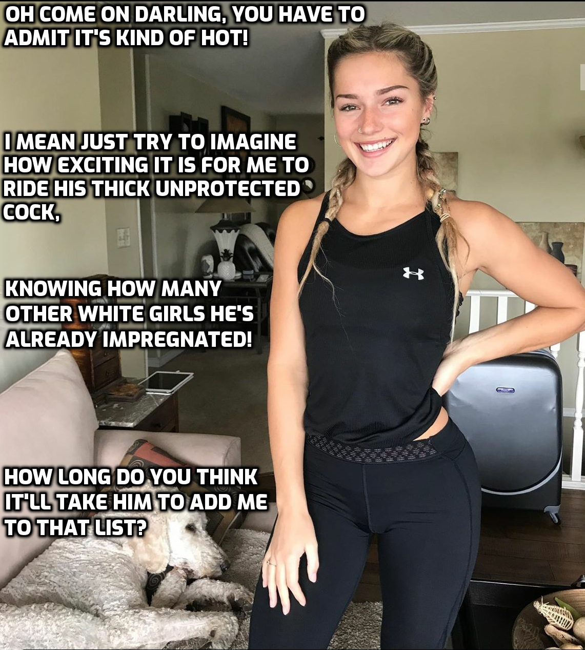 Just try to imagine how she feels. | Scrolller