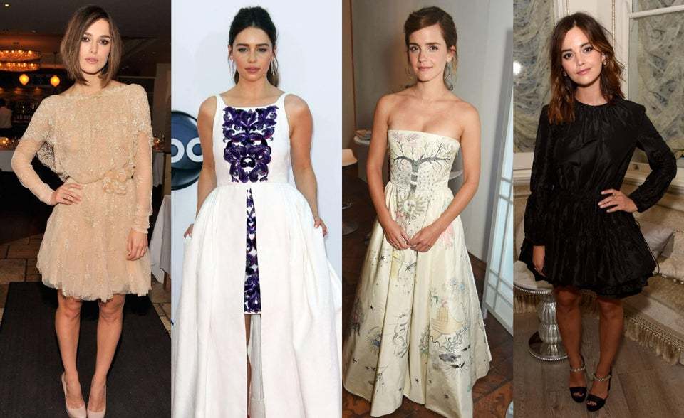 Keira Knightley Emilia Clarke Emma Watson Jenna Coleman Femdom Game Blowjob And Snowball
