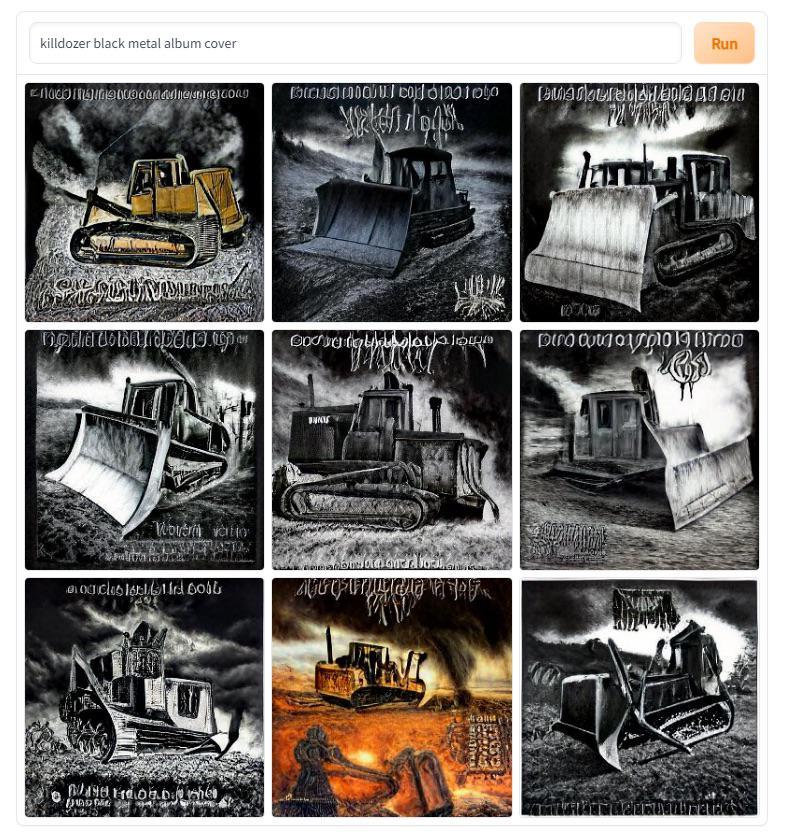 Killdozer Black Metal Album Cover | Scrolller