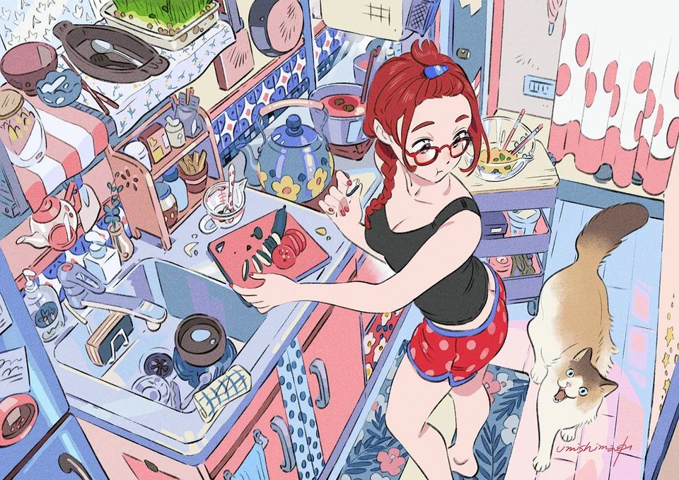 Kitchen by 海島千本 | Scrolller