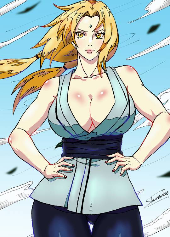 Lady Tsunade artwork | Scrolller