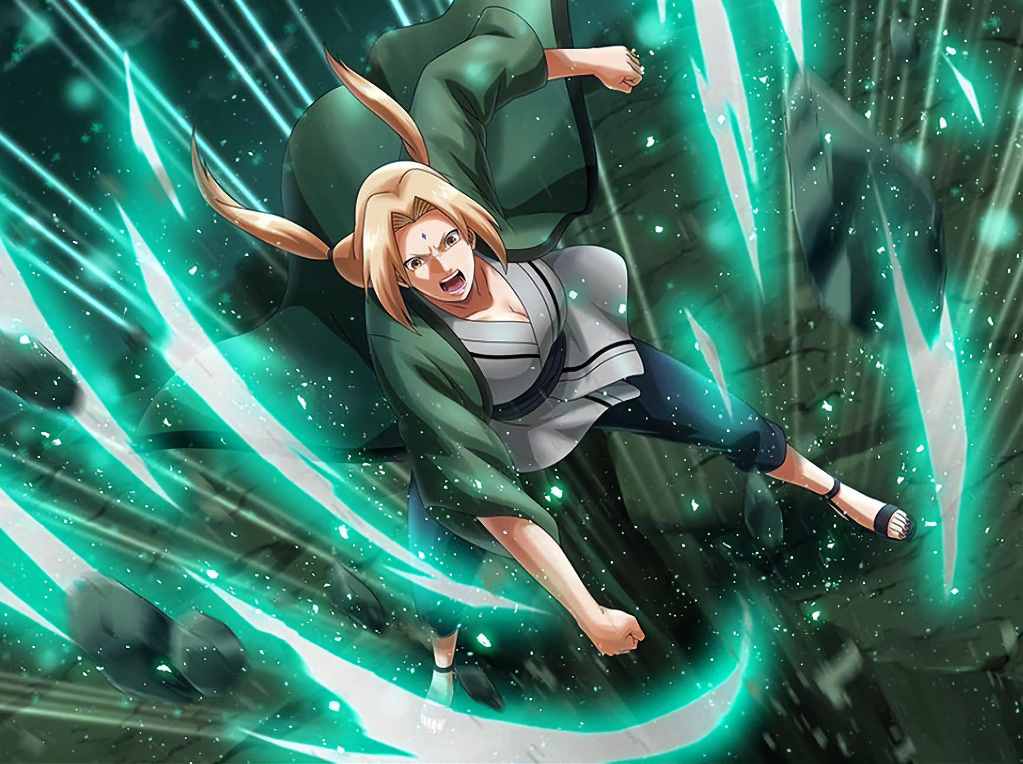 Lady Tsunade shattering the Earth 🌋 | Scrolller