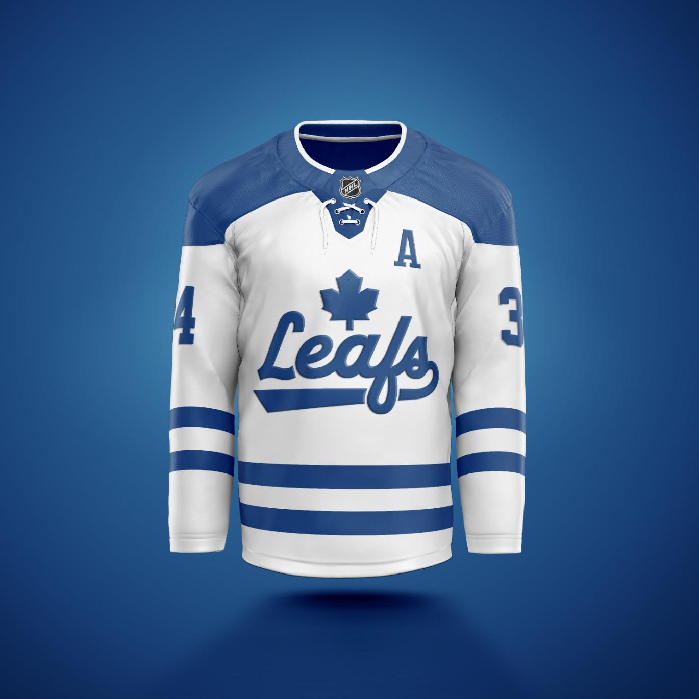 Leafs jersey concept (via ig @lucsdesign91) | Scrolller
