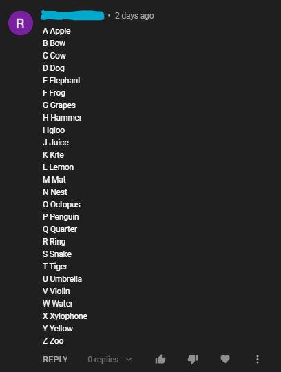 let's learn the alphabet | Scrolller