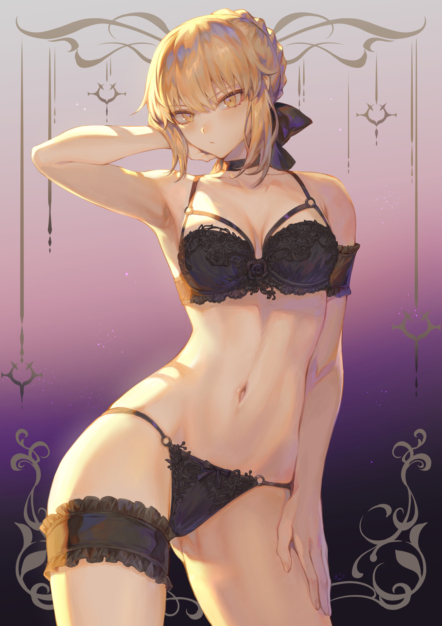 Lingerie Beauty Artoria Alter | Scrolller