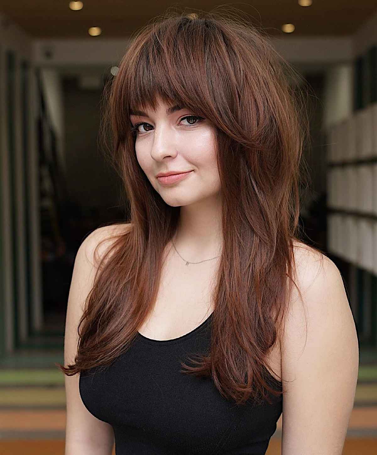 Long haired brunette beauty | Scrolller