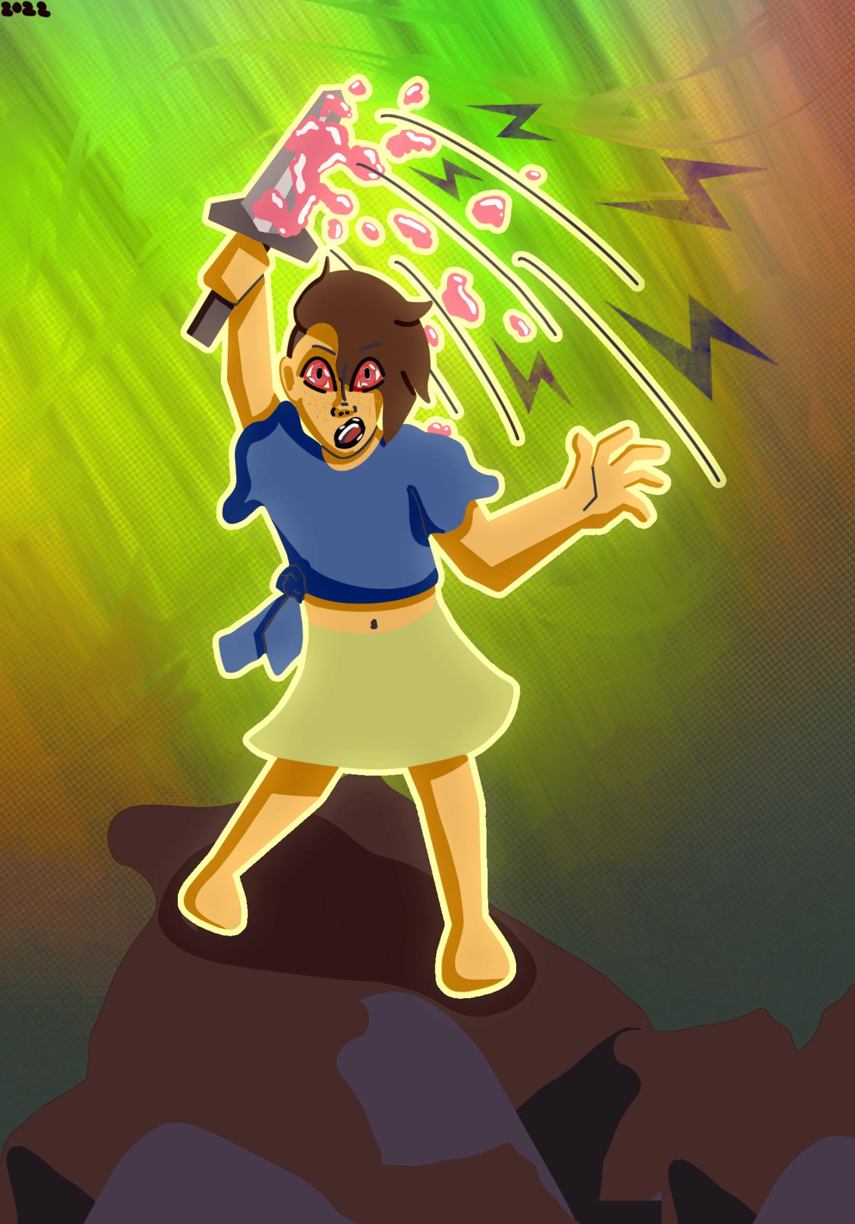 Love drawing the drippy effects! | Scrolller