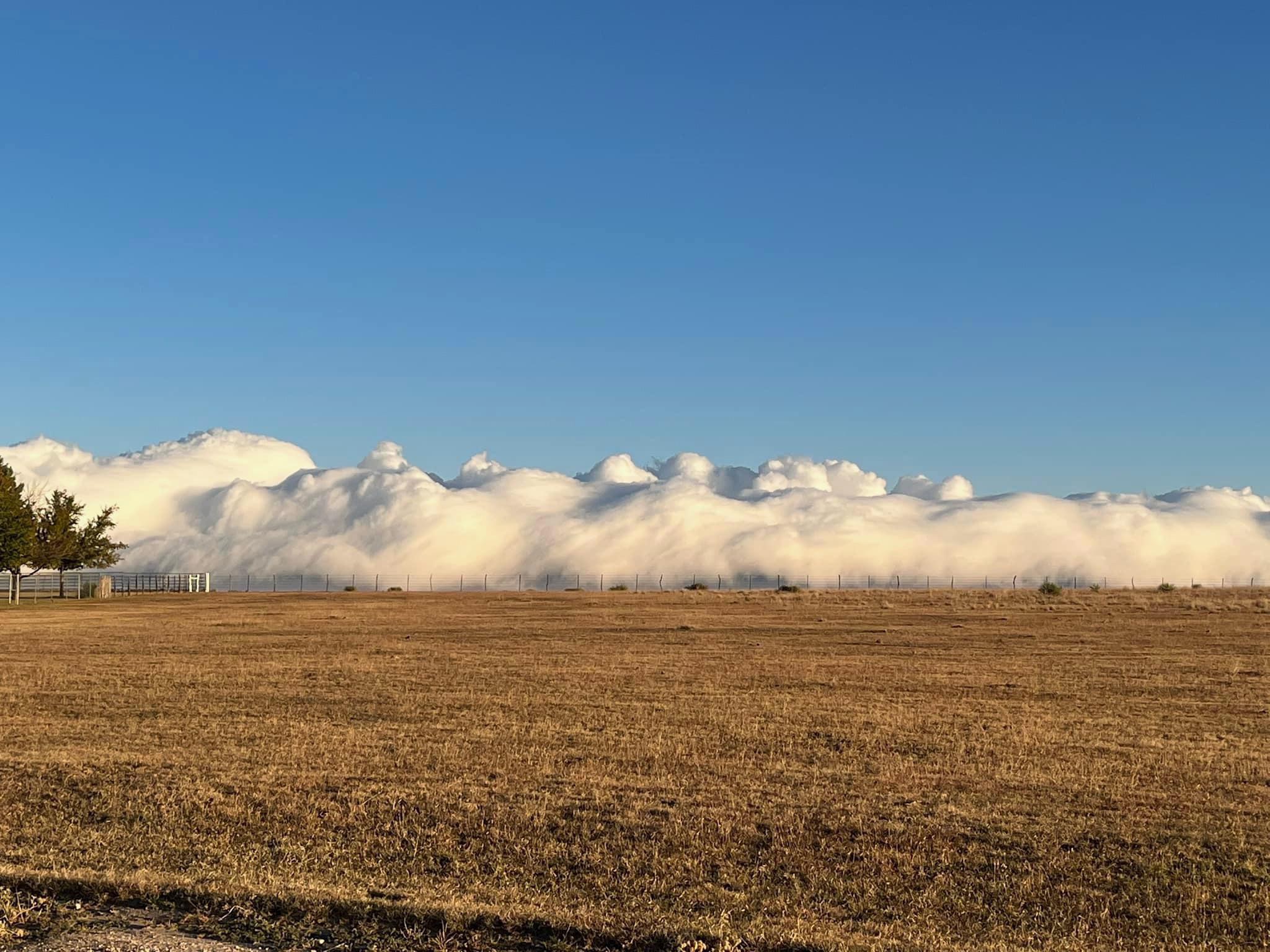 Low lying clouds in the Texas Panhandle | Scrolller