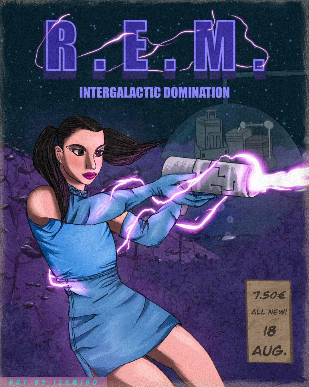 Made this illustration inspired by the REM shoot | Scrolller