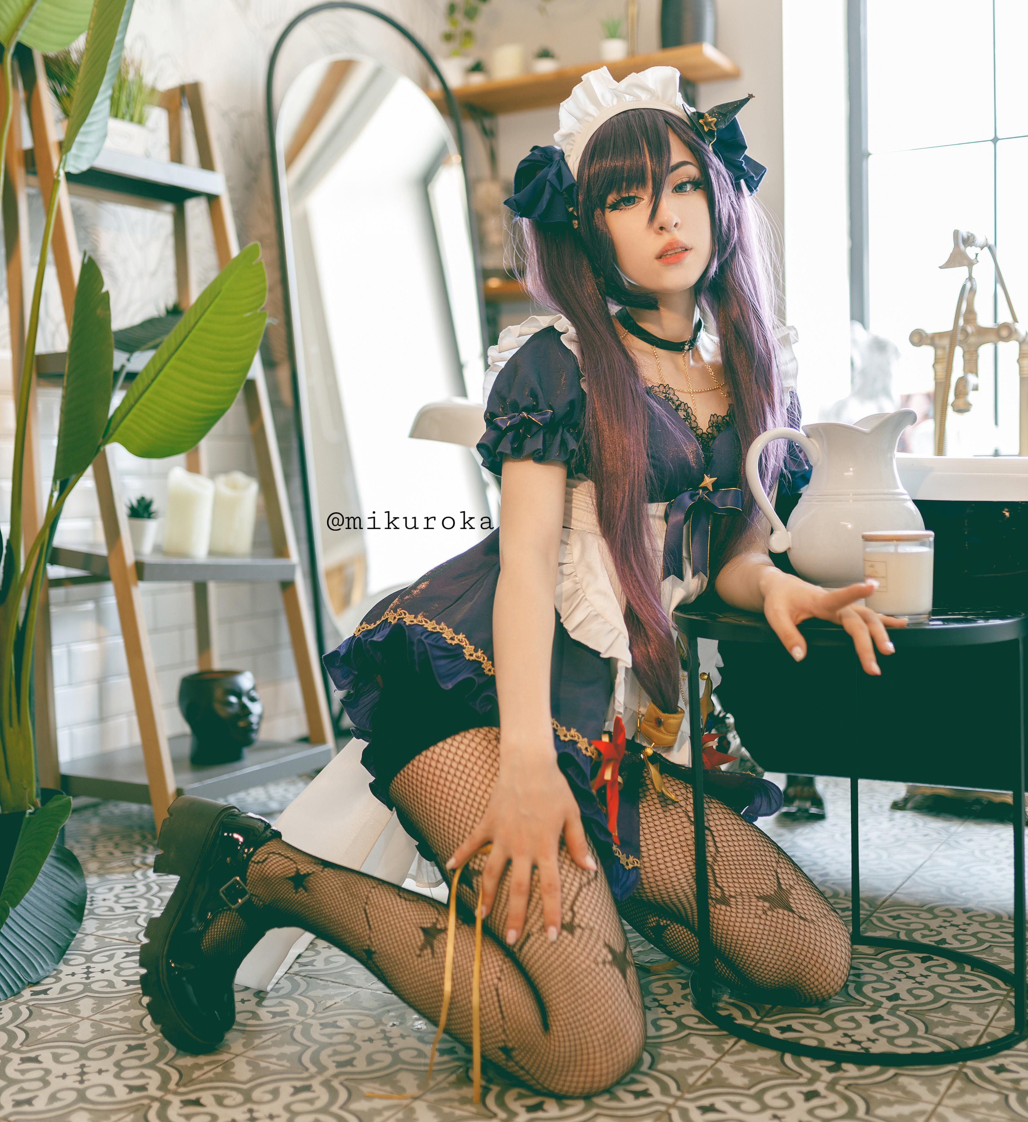 Maid Mona cosplay by @Mikuroka | Scrolller
