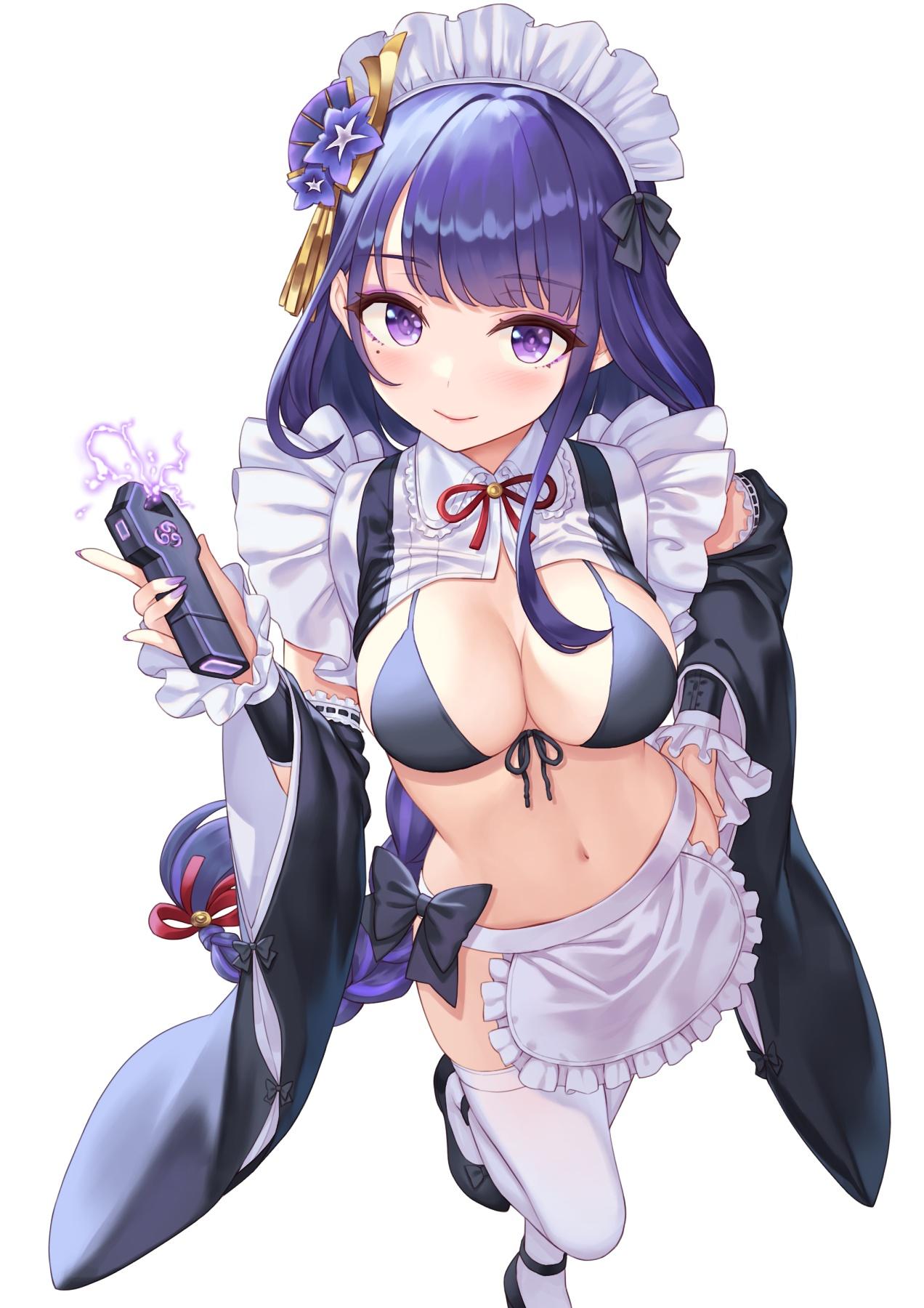 Maid Raiden Ei [Genshin Impact] | Scrolller