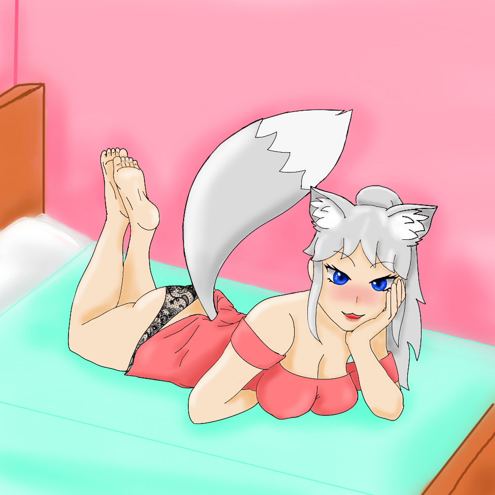 mamma foxy waiting for you | Scrolller